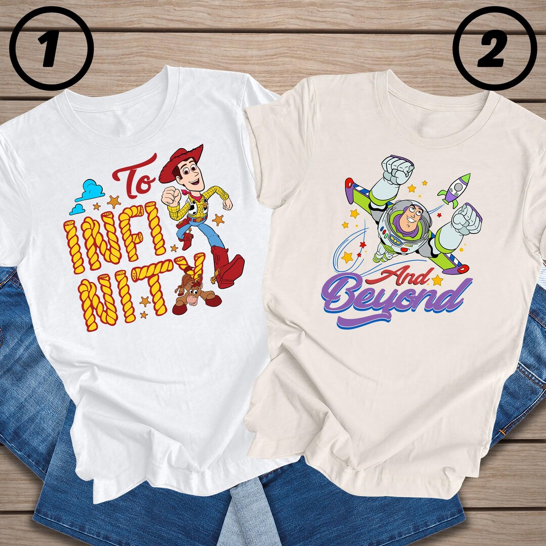 Toy Story Sweatshirt, to Infinity and Beyond Shirt, Woody Shirt, Buzz ...