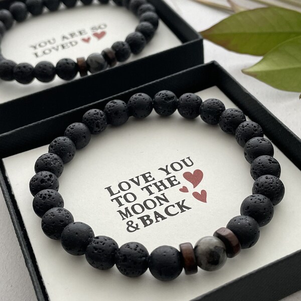 Mens I Love You Bracelet - Etsy