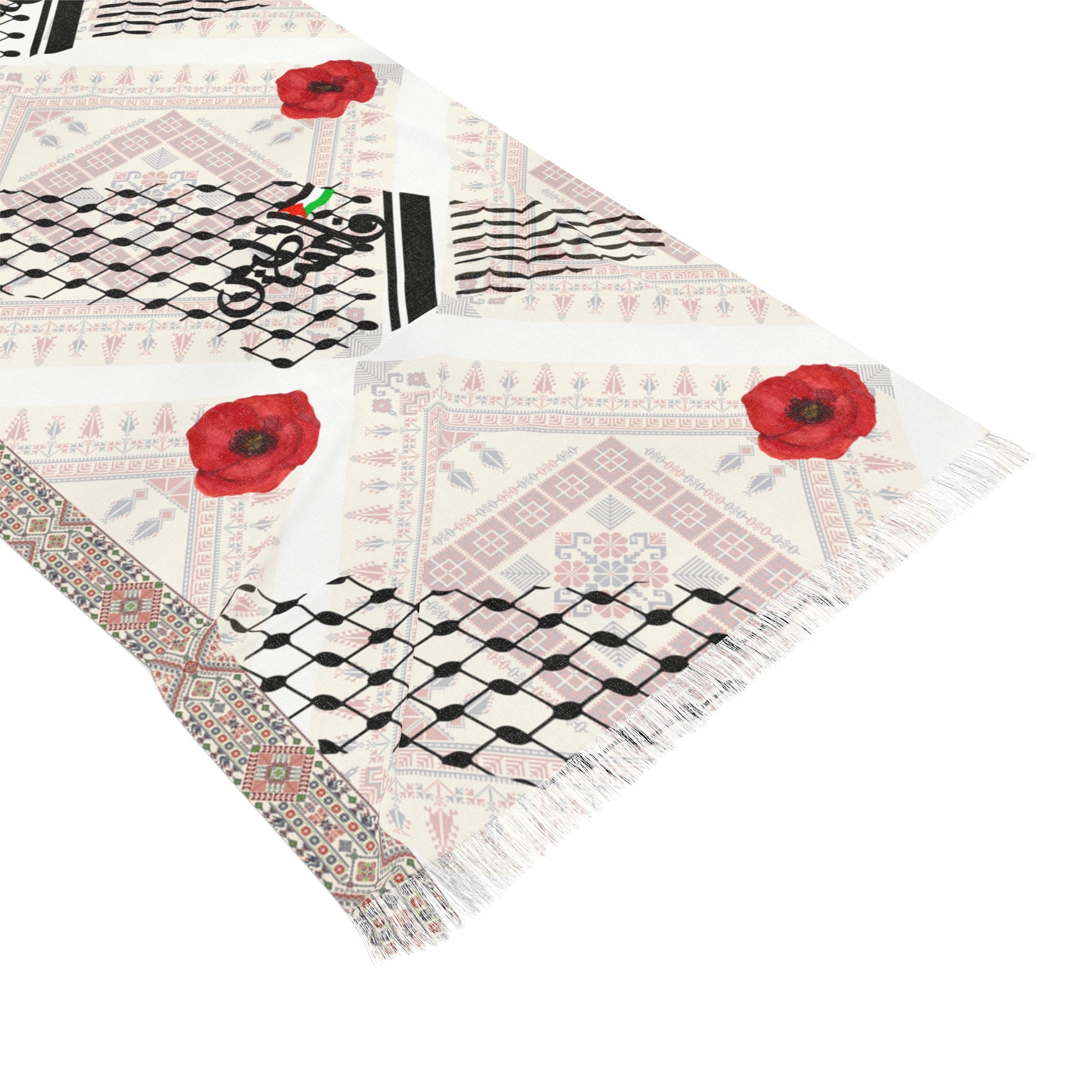 Exclusive NEW Al Quds Rose Keffiyeh Hijab/scarf | 68.5cm × 185.5cm - Etsy