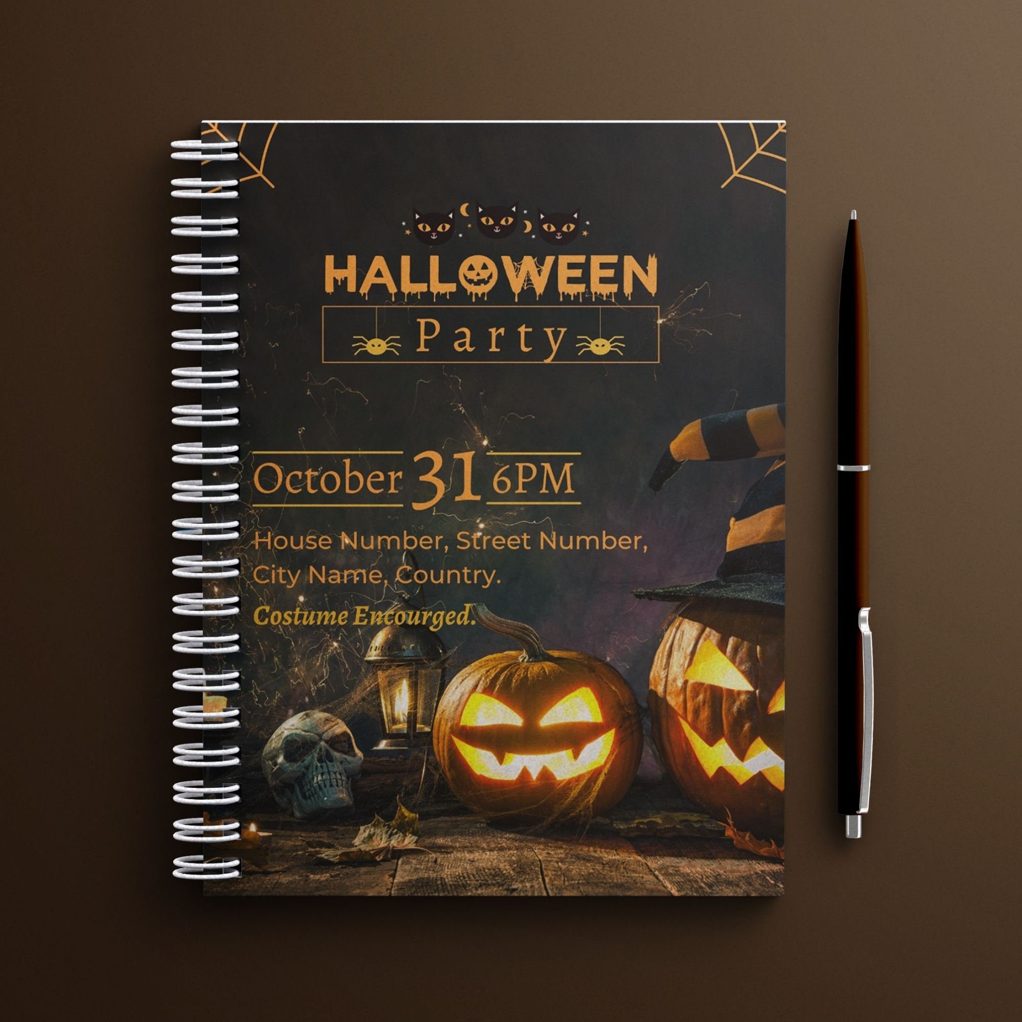 Halloween Party Invite Printable Boo Bash Cute Halloween - Etsy