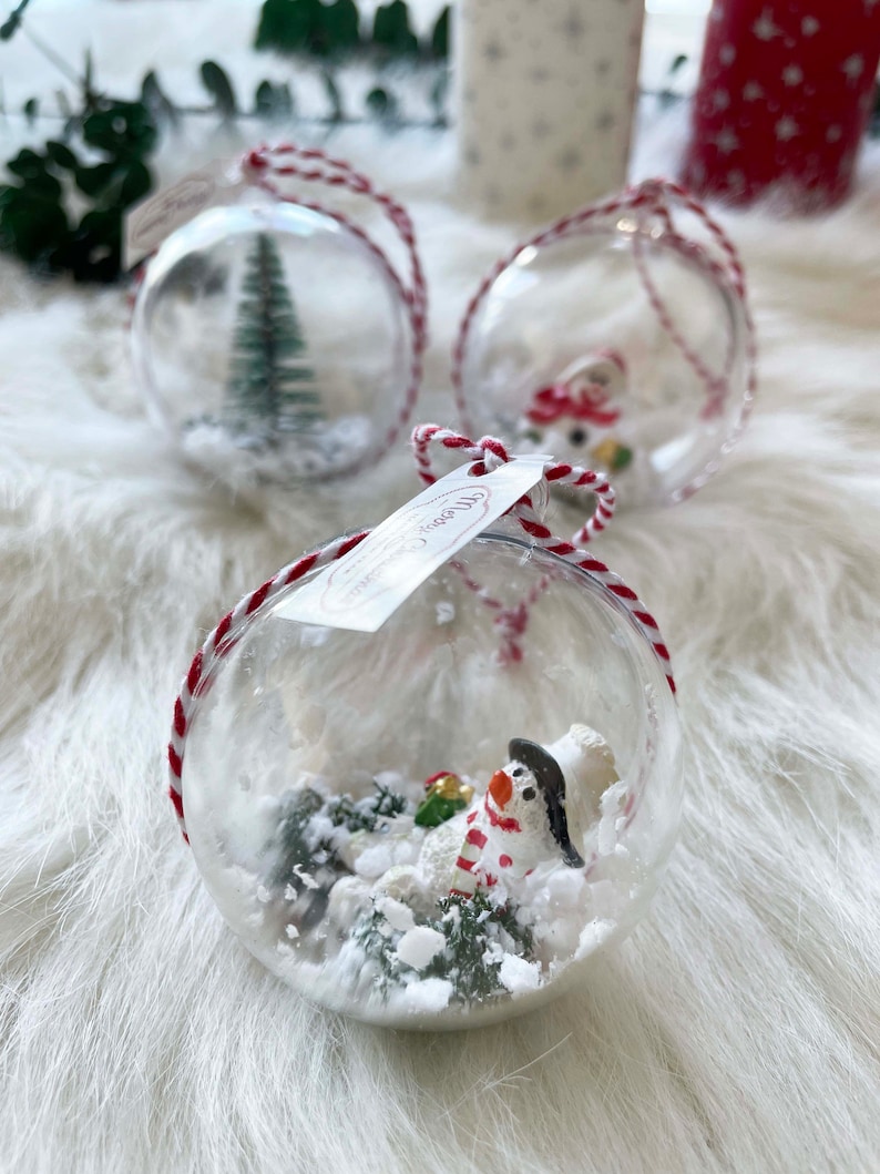 Handmade Snow Globe Ornament | Bulk Snow Globe Christmas Gift ...