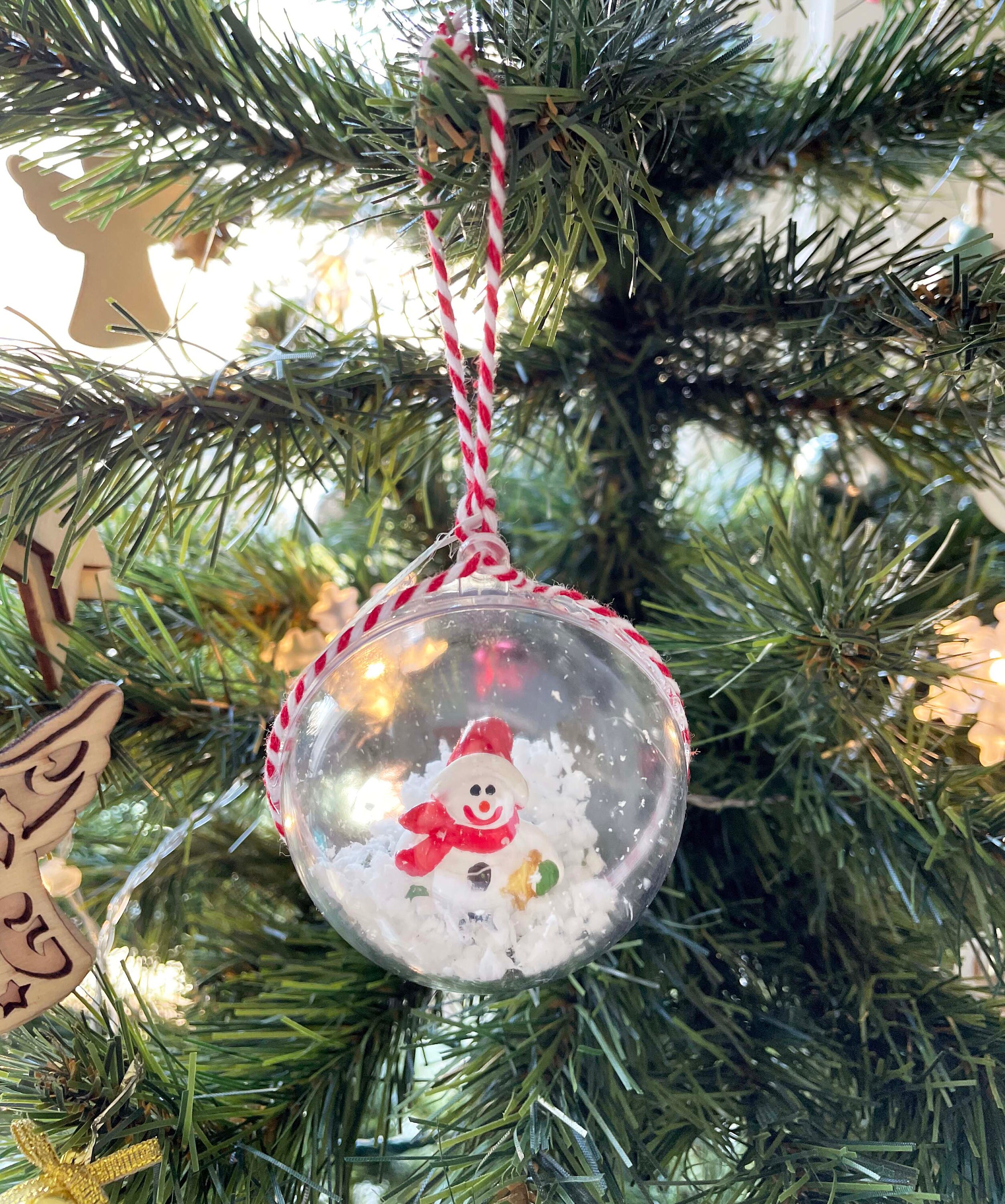 Handmade Snow Globe Ornament Bulk Snow Globe Christmas Gift Christmas ...