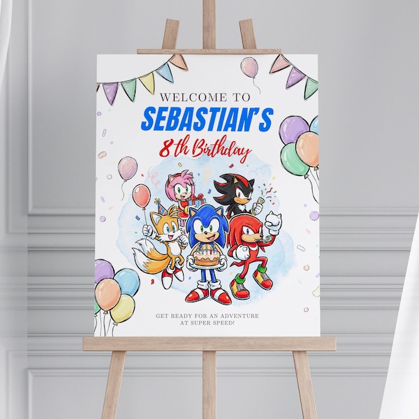 Sonic Poster - Etsy
