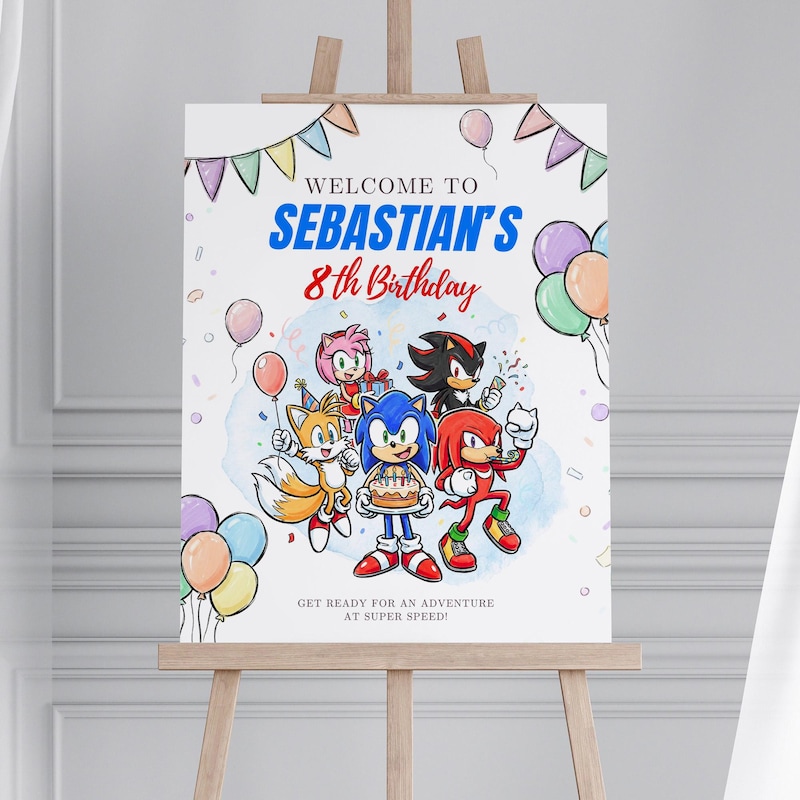 Sonic Custom Backdrops - Etsy
