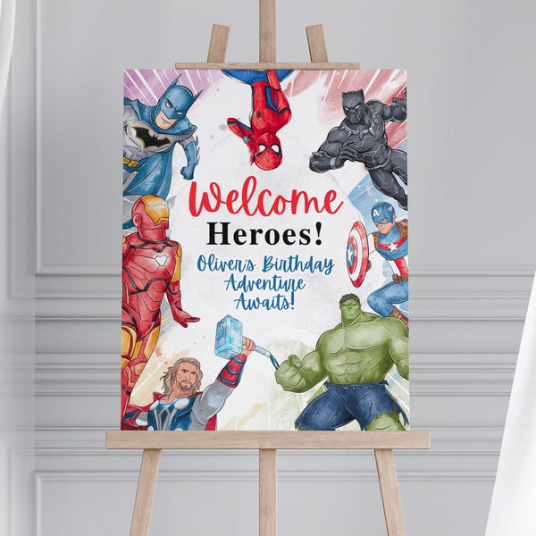 Hero Sign - Etsy