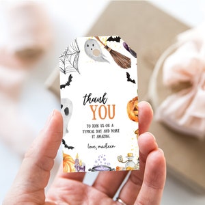 Editable Halloween Party Invitation Spooky Pumpkin Theme Free Thank You ...