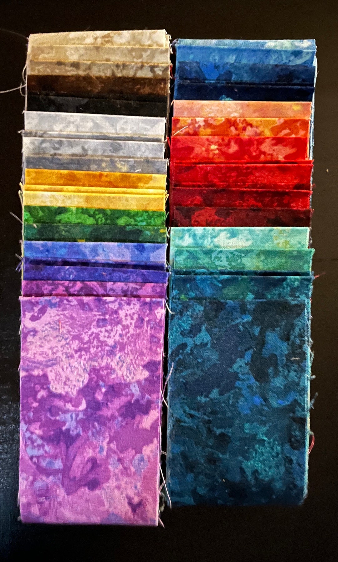 Chroma Jelly Roll by Northcott Includes 42 2.5 Strips - Etsy