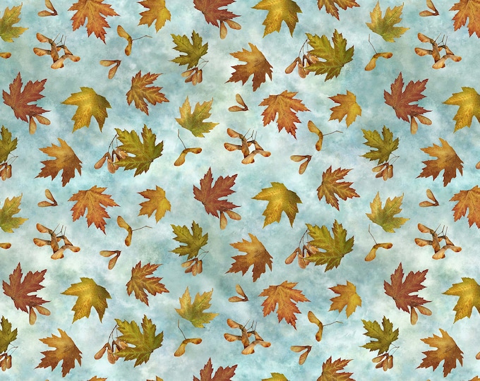 End of Bolt Section - 3 1/3 Yards - Northcott's Autumn Splendor - Light ...
