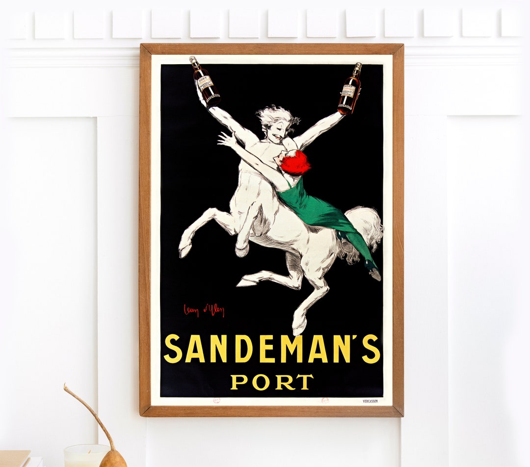 Sandemans Port French Poster | Single Printable Wall Art | Jean D'ylen ...