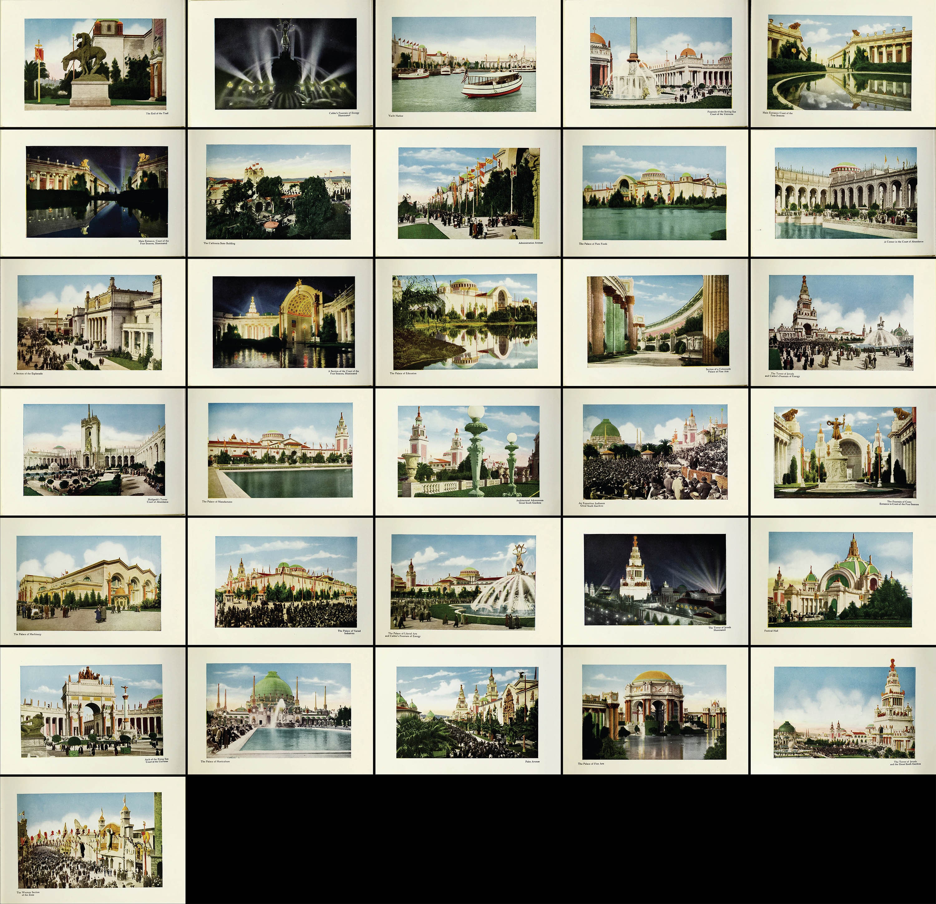 31 Vintage Aesthetic Panama Color Type Postcards | Image Bundle ...