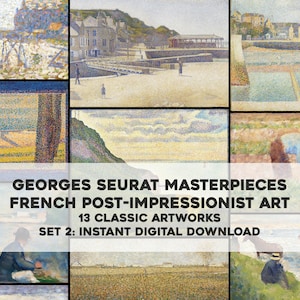 13 Georges Seurat Pointillism Post Impressionist Paintings | HQ Image ...