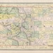 22 Vintage Maps of USA States 1889 Family World Atlas | HQ Image ...