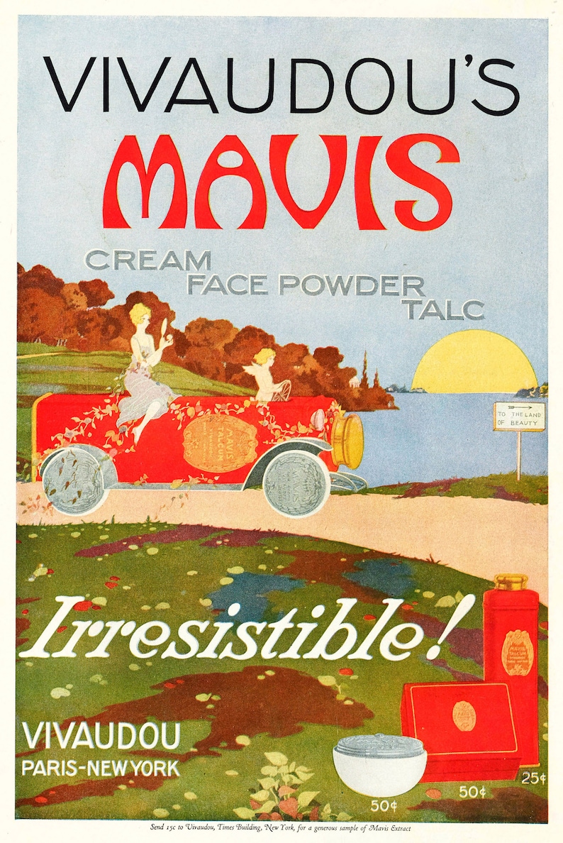 55 Awesome Vintage 1920s Print Advertisements | High Res Image Bundle ...