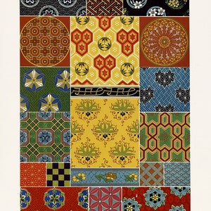 50 Ornamental Designs & Patterns L'ornament Polychrome | Vintage Image ...