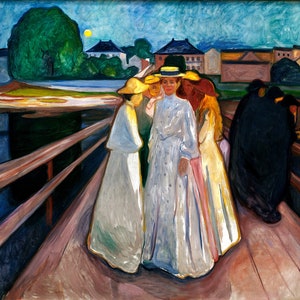 27 Edvard Munch Expressionist Paintings Artworks | HQ Image Bundle ...