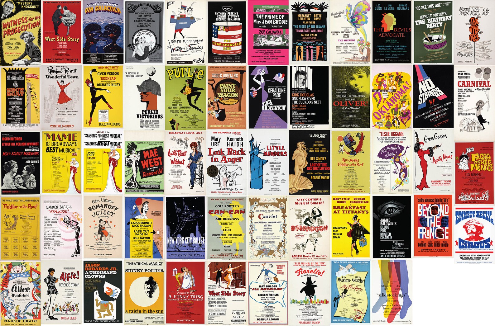 58 Old Theater Production Lithographs Image Bundle Printable - Etsy