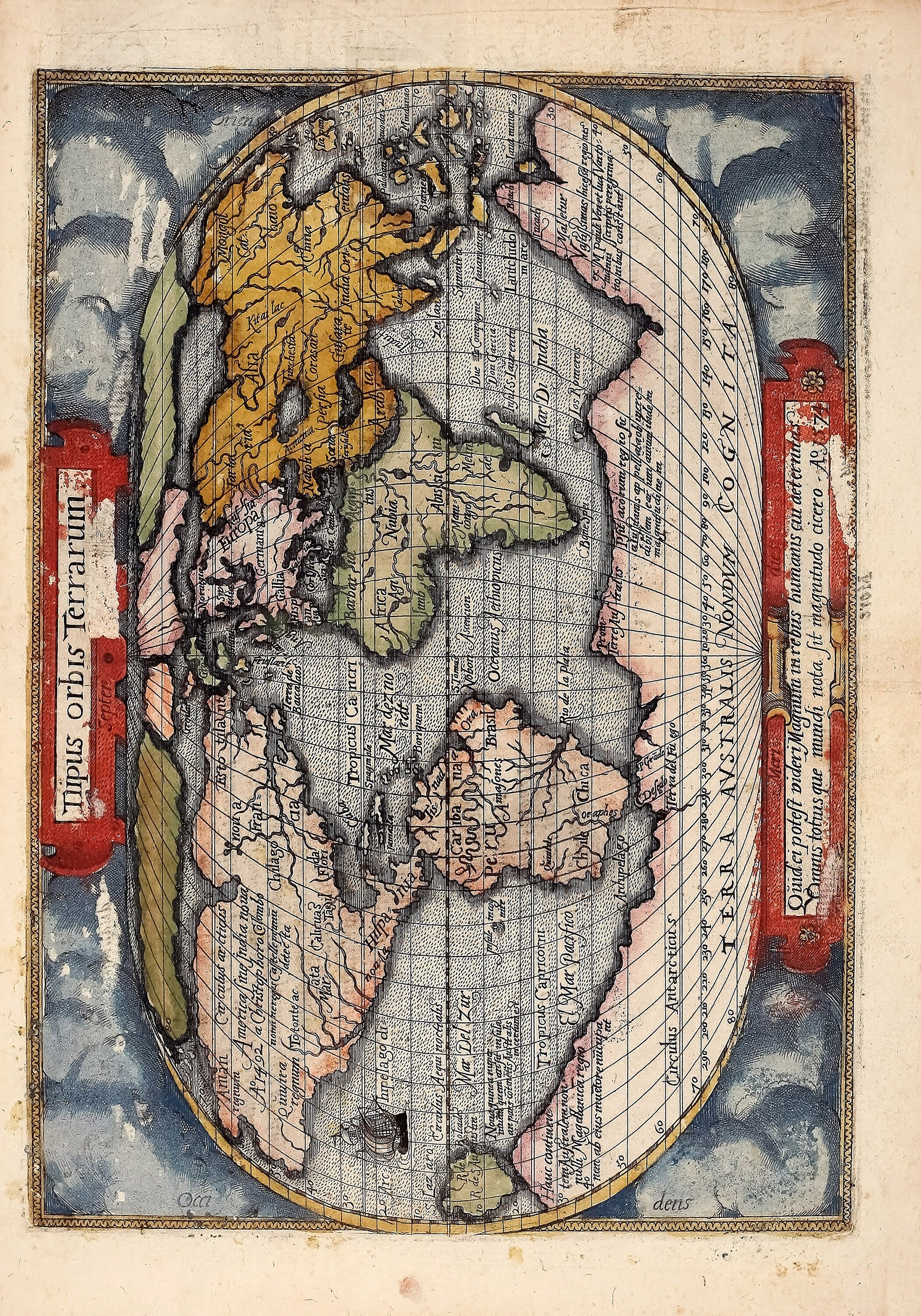 50 Pages of Old World Map Illustrations & Latin Text | Vintage ...