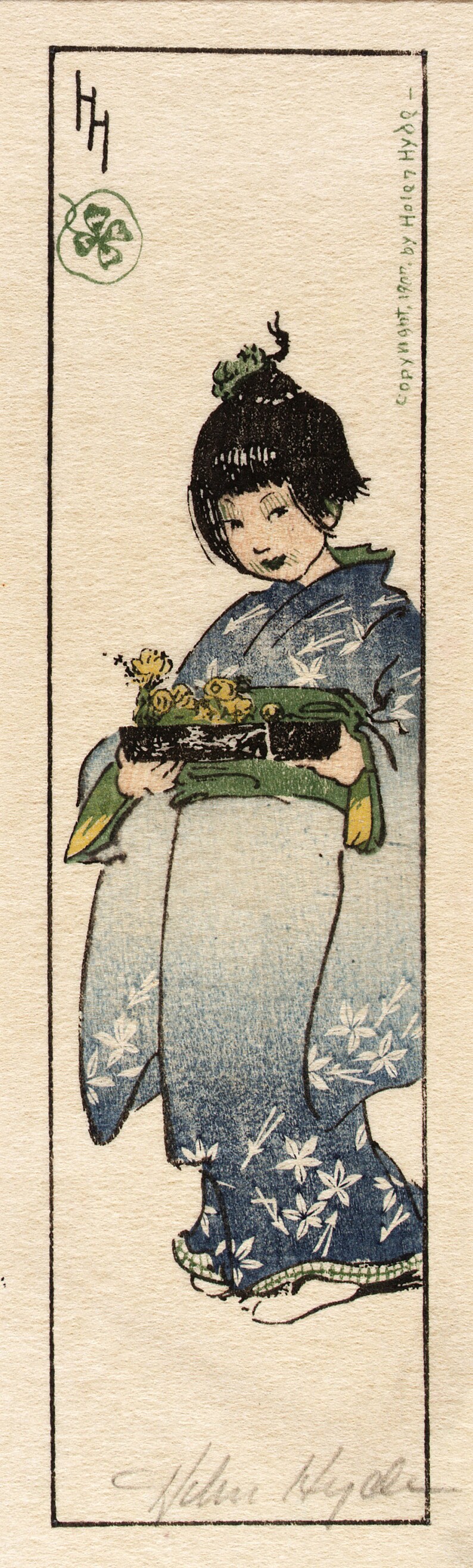 Helen Hyde Americanized Japanese Woodblock Prints HQ Image - Etsy