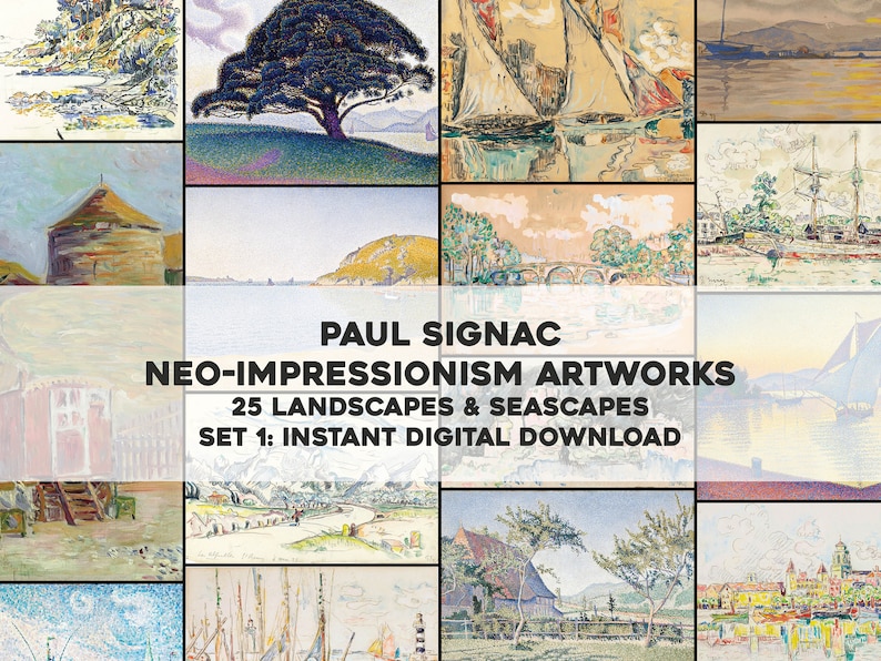 25 Paul Signac Pointillism Post Impressionist Paintings | HQ Image ...