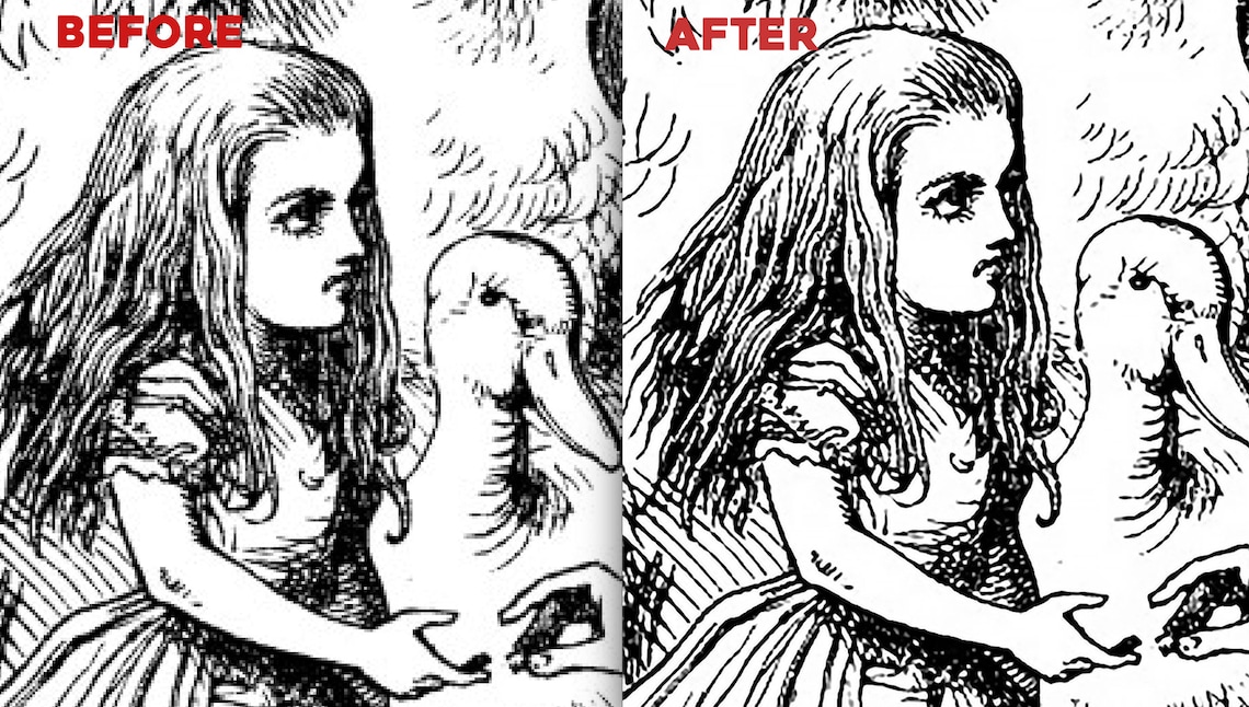 Complete Alice in Wonderland Book Illustration Plates - Etsy