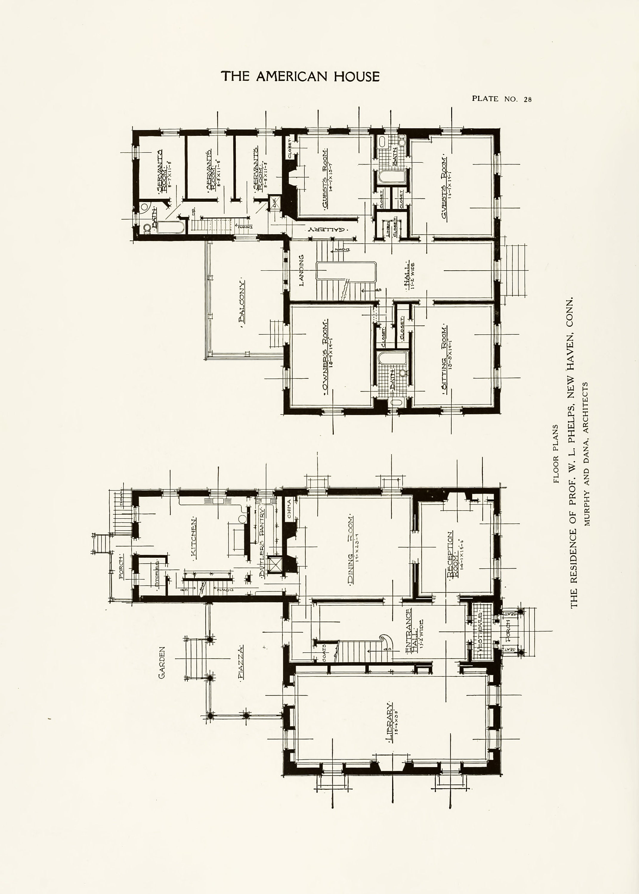 40 Neat Vintage American House Floor Plans Architecture | HQ Image ...