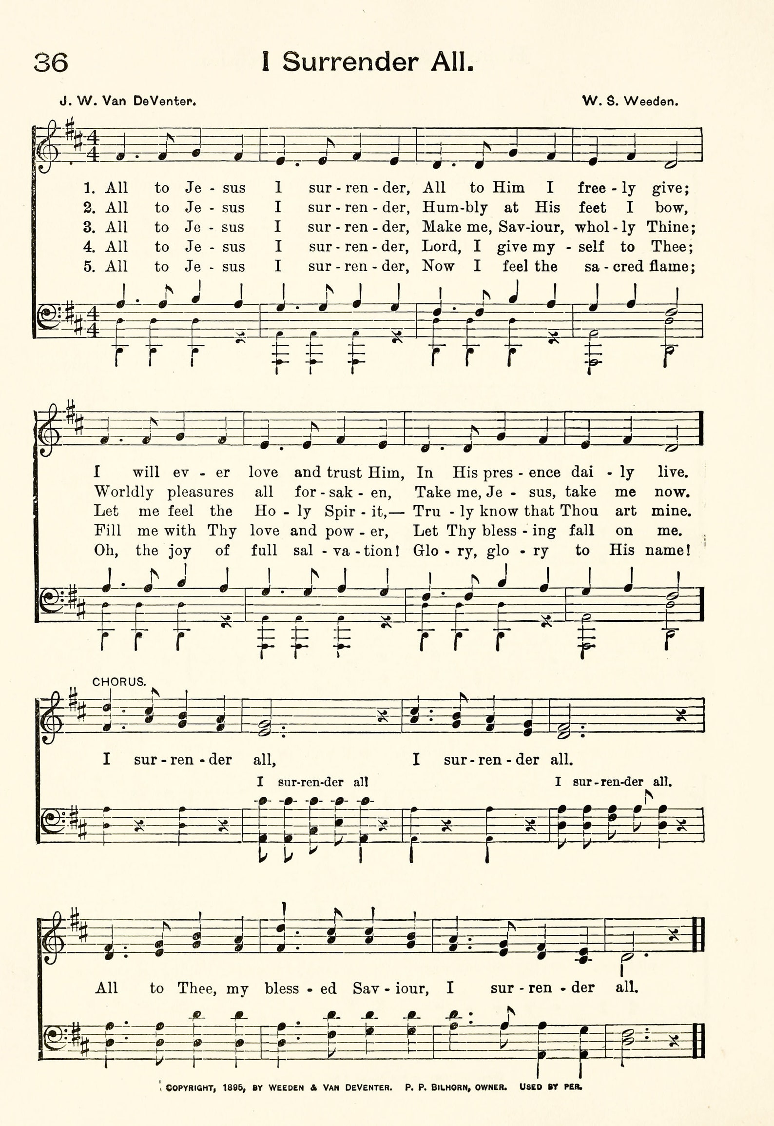 125 Hymn Pages From an Old 1909 Hymnal, Restored Vintage Sheet Music ...
