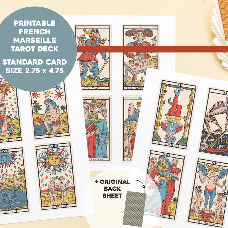 Full Size Card Deck - Etsy