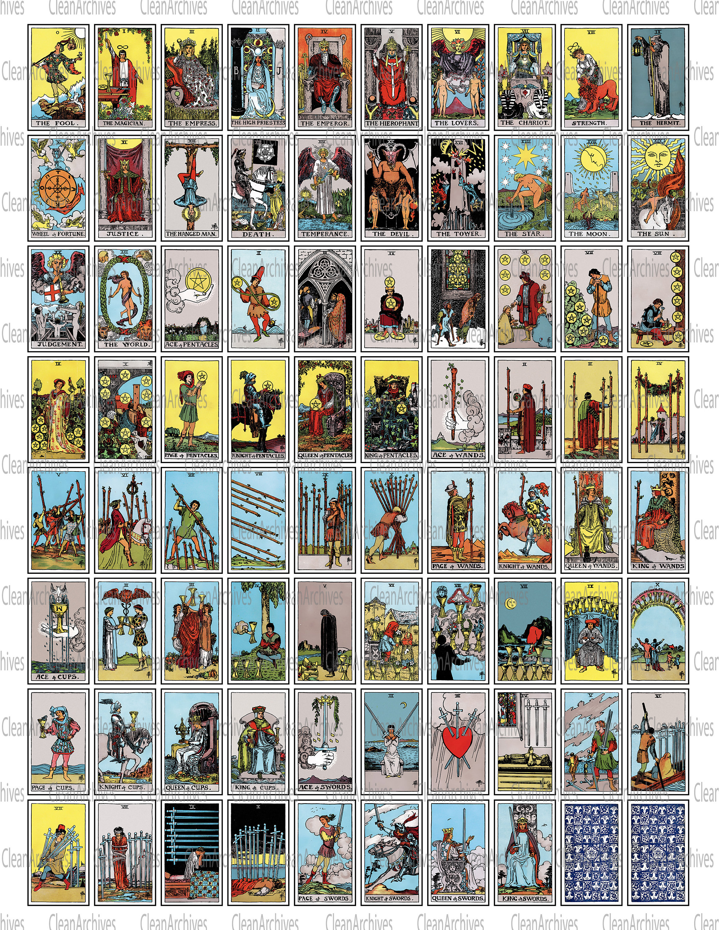 Full Tarot Deck