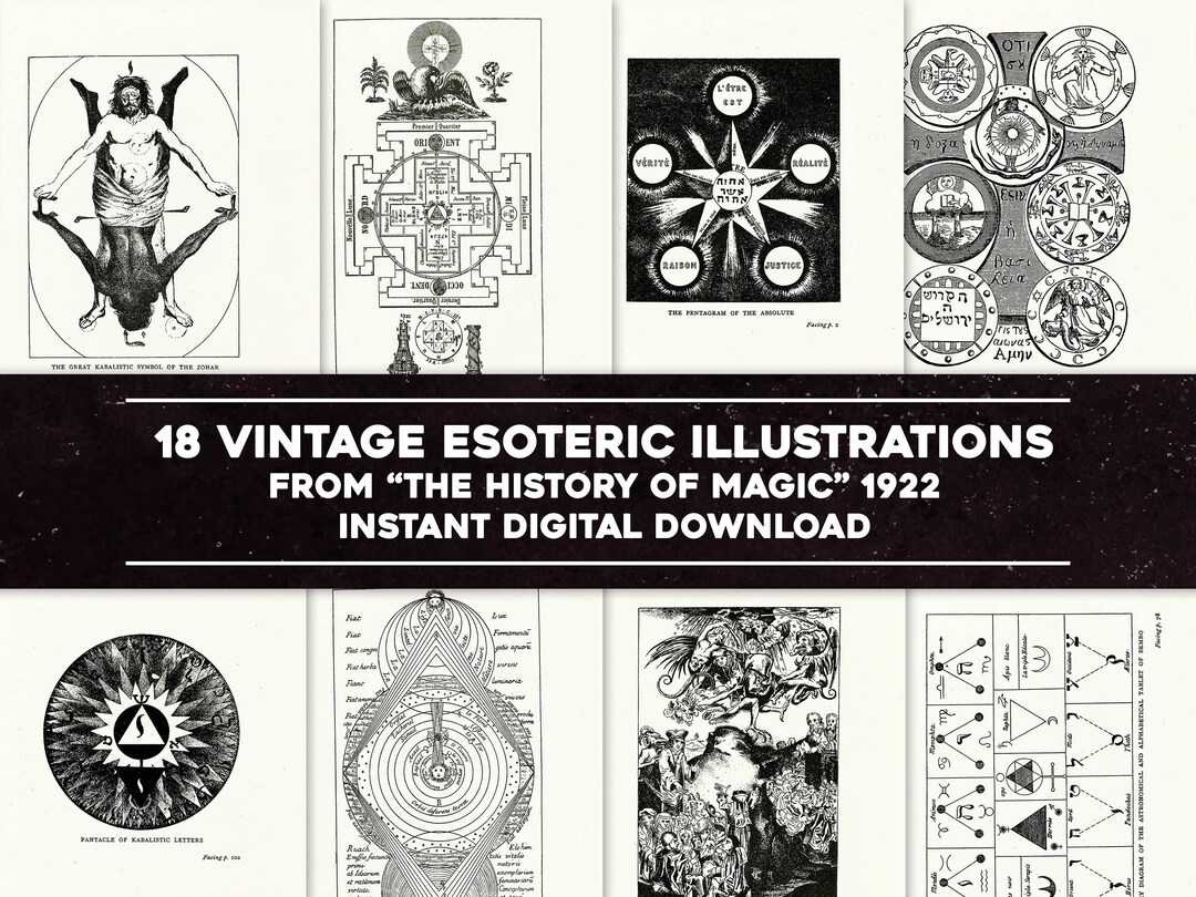 18 Esoteric Images From the History of Magic | HQ Image Bundle ...