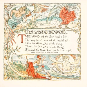 Baby's Aesop Fables Illustrated Stories Tales | 52 HQ Restored Images ...
