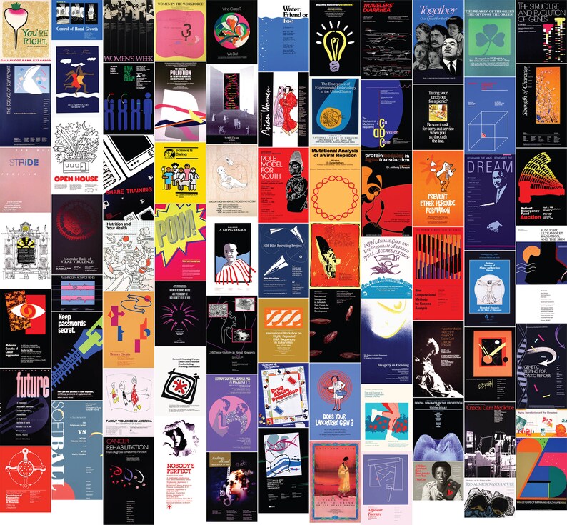 77 Retro Health Posters From 70s, 80s, 90s & Y2K | Image Bundle ...