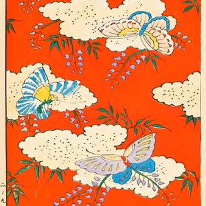 20 Japanese Patterns & Designs Prints Printable Wall Art Bundle Vintage ...