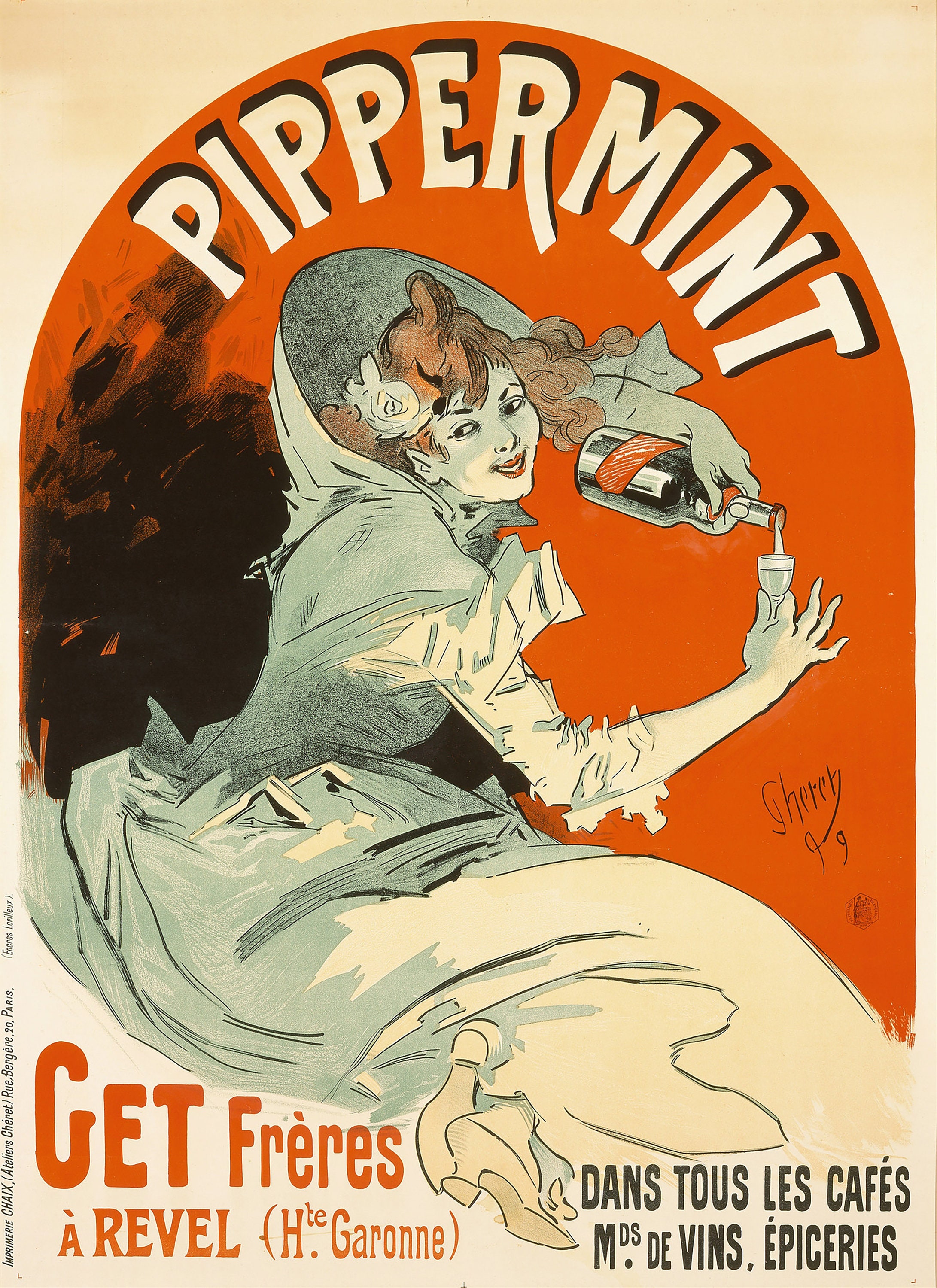 27 Awesome Vintage French Ads Posters Jules Chelet HQ Image - Etsy