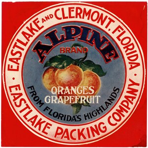 Vintage Citrus and Vegetable/produce/farm Crate Labels Vol. 1 1930's ...