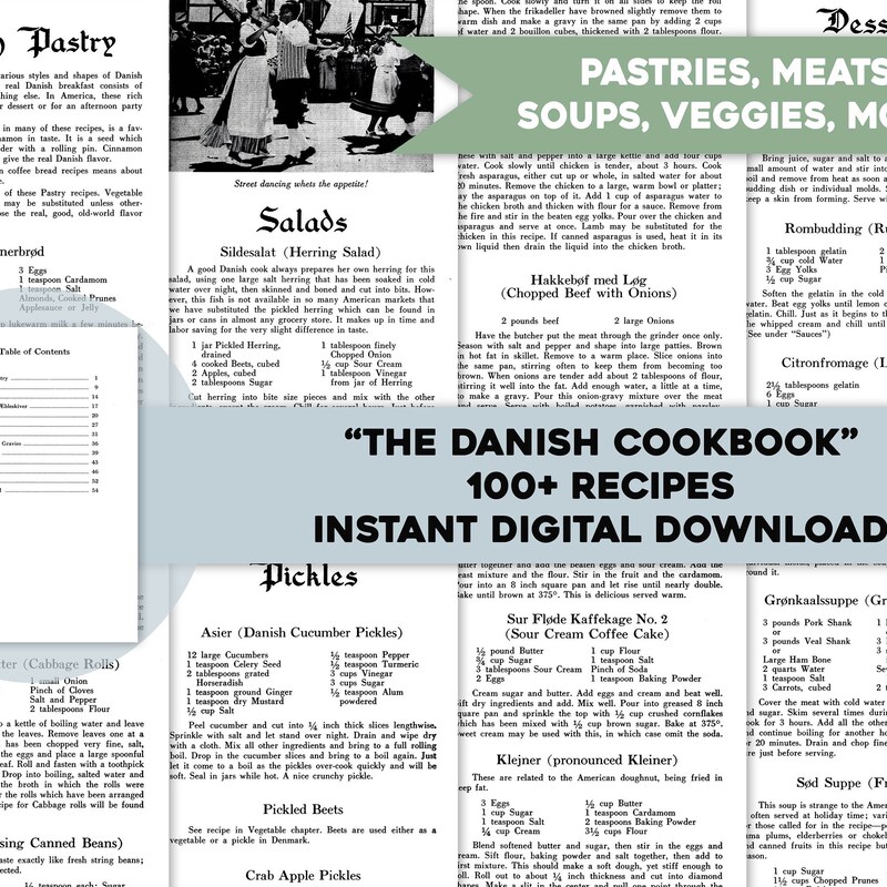 Pastry Recipe Art Print - Etsy