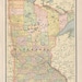 22 Vintage Maps of USA States 1889 Family World Atlas | HQ Image ...