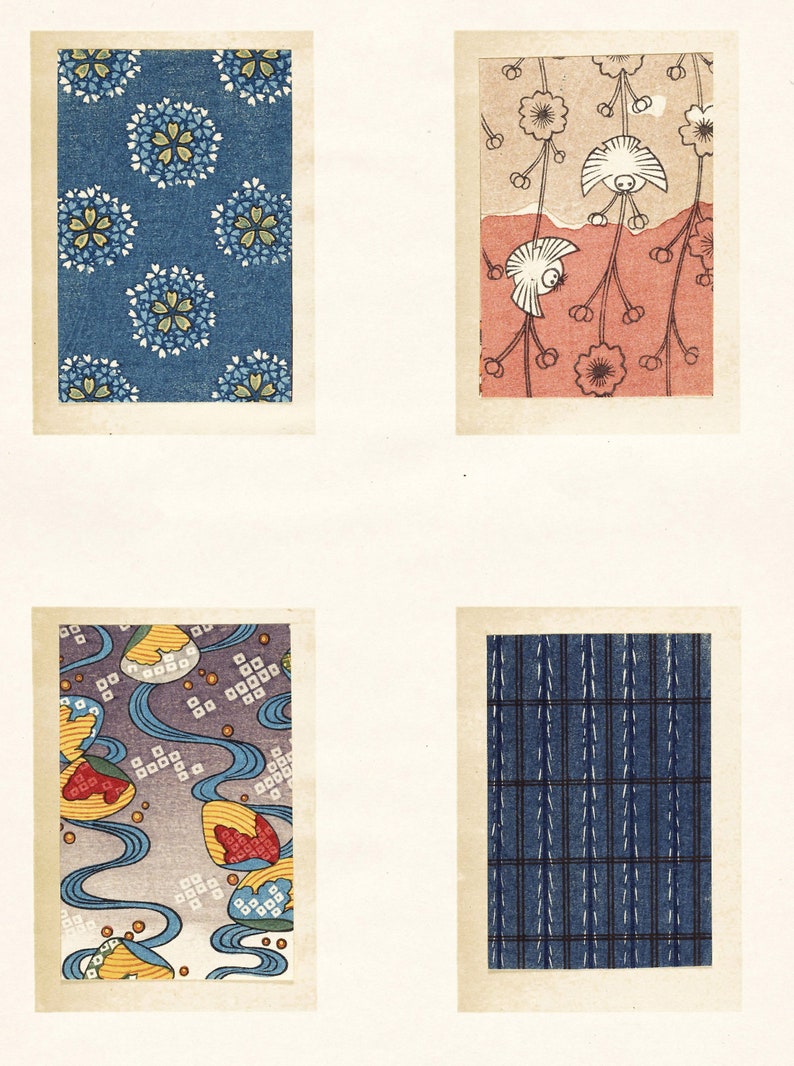 40 Sheets of Vintage Japanese Print Design Examples | HQ Image Resource ...