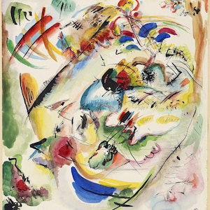 33 Wassily Kandinsky Abstract Paintings Artworks HQ Image Bundle ...