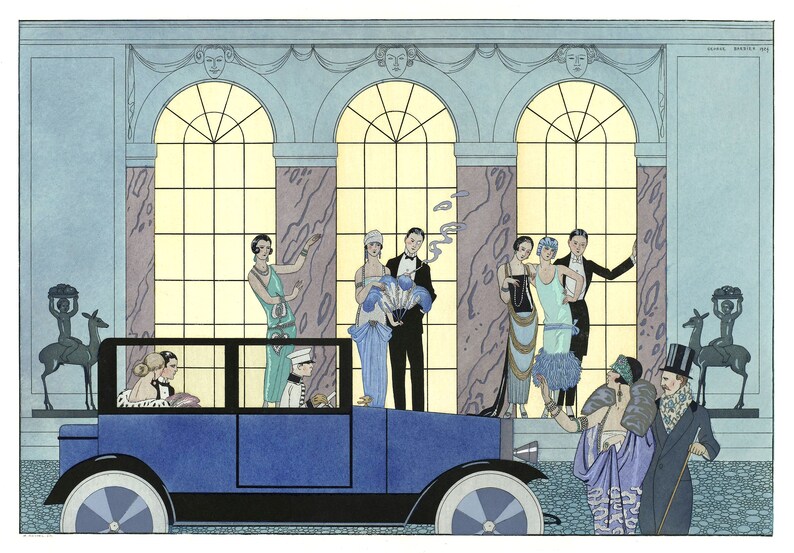 George Barbier Vol. 1 Restored High Resolution Image/printable - Etsy