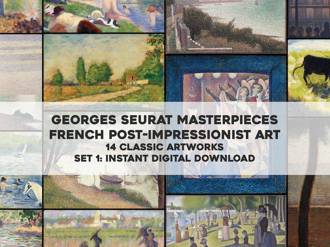 14 Georges Seurat Pointillism Post Impressionist Paintings | HQ Image ...
