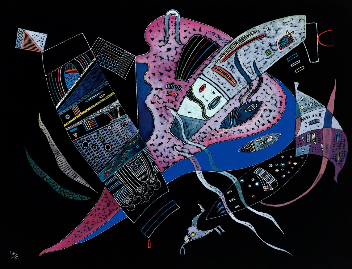 33 Wassily Kandinsky Abstract Paintings Artworks | HQ Image Bundle ...