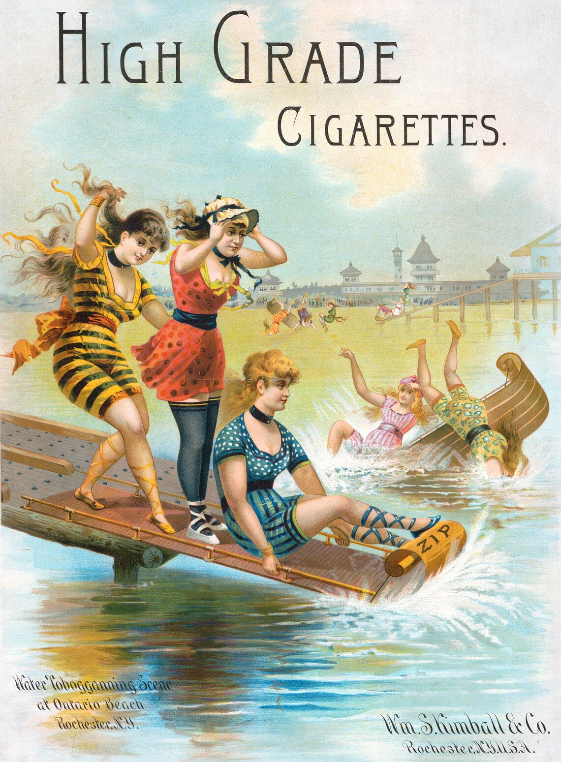 28 Vintage 1800s Tobacco Cigarette Lithograph Print Advertisements ...