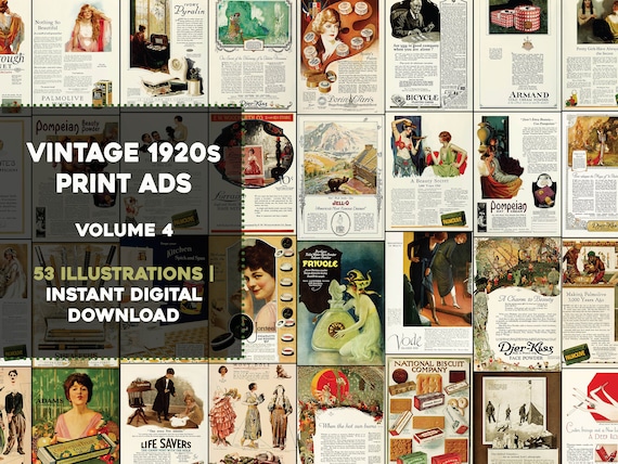 Vintage Ads 1920s