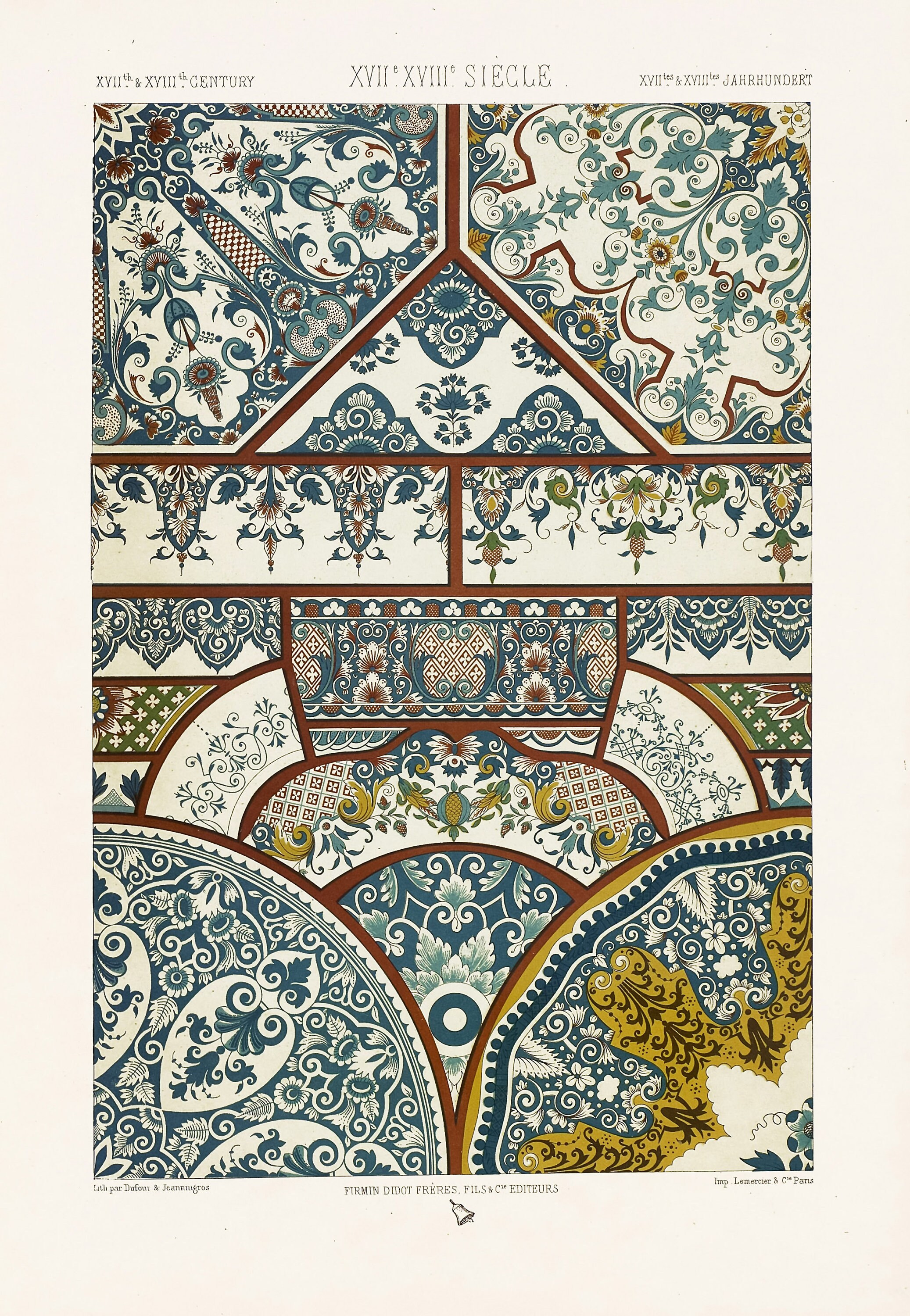 50 Ornamental Designs & Patterns L'ornament Polychrome - Etsy