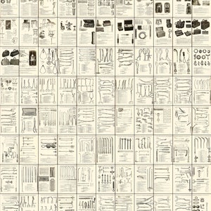 110 Surgical Instrument Illustrations Doctor Surgeon Anatomy Med ...