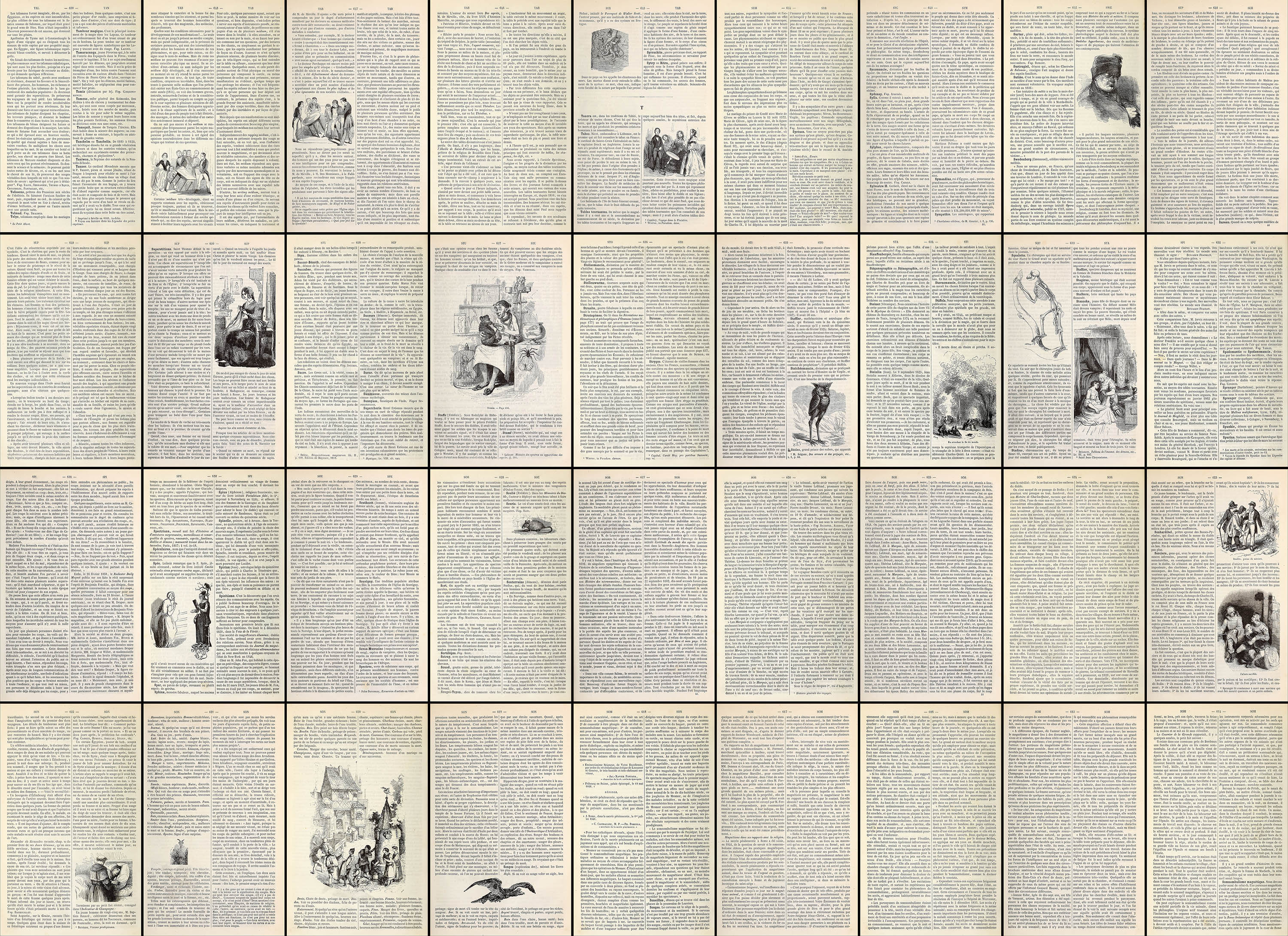 Dictionnaire Infernal French Occultist Dictionary - 73 Images Set 9 ...
