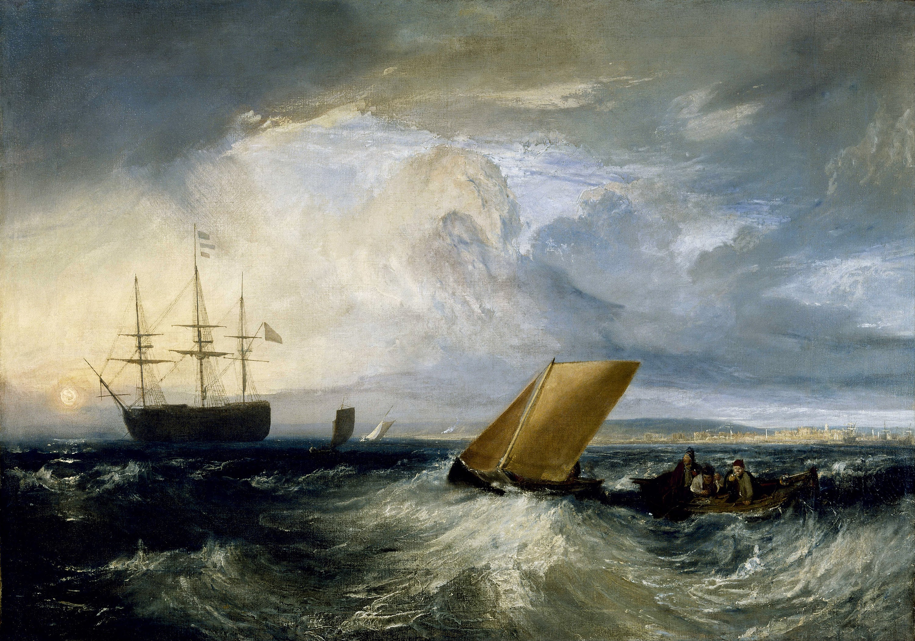 35 Landscape Paintings by J M W Turner | Romantic Watercolor Image ...