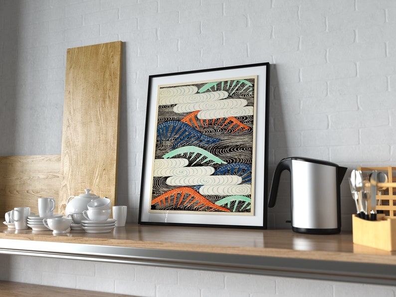 20 Japanese Patterns & Designs Prints Printable Wall Art - Etsy