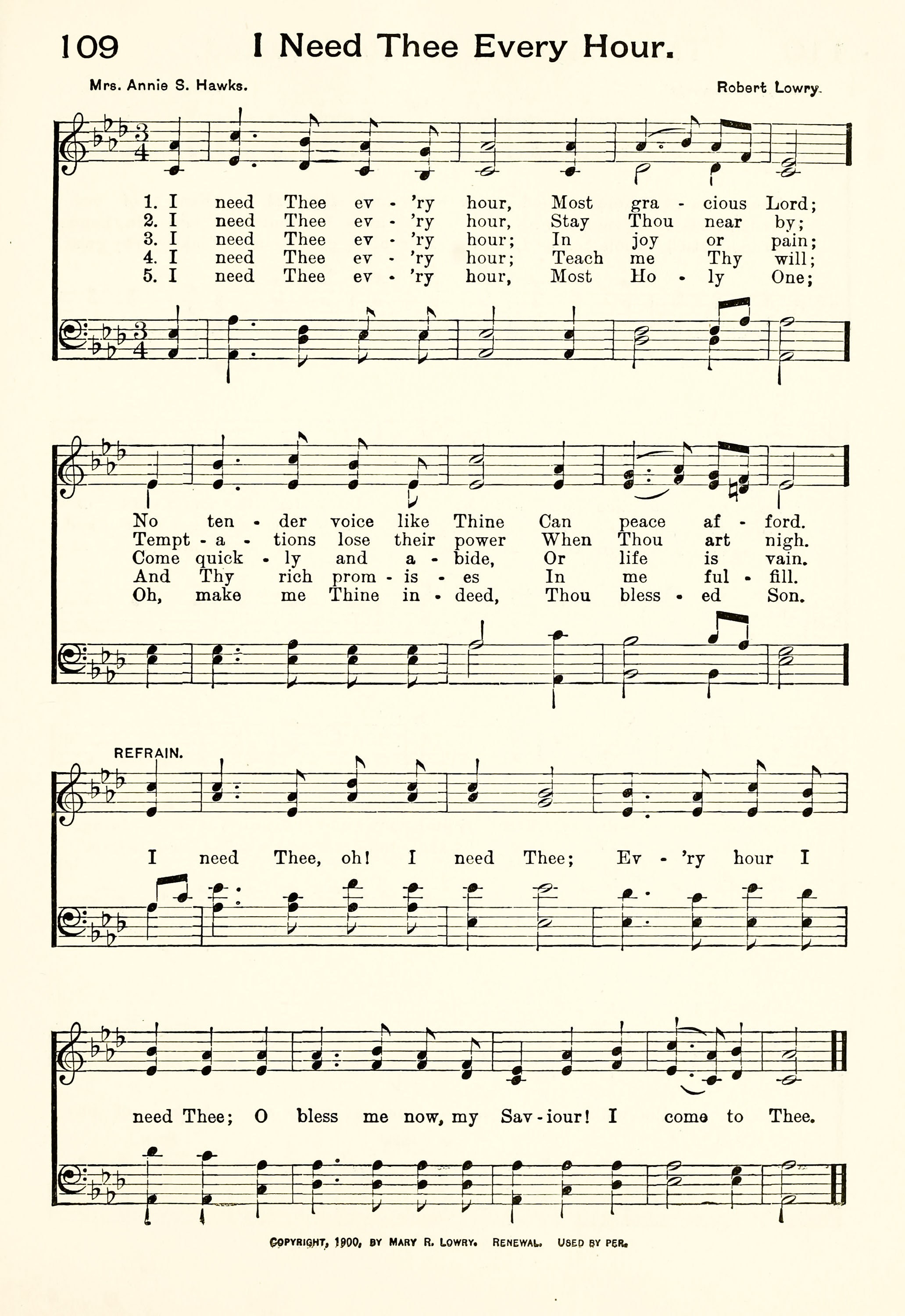 125 Hymn Pages From an Old 1909 Hymnal, Restored Vintage Sheet Music ...