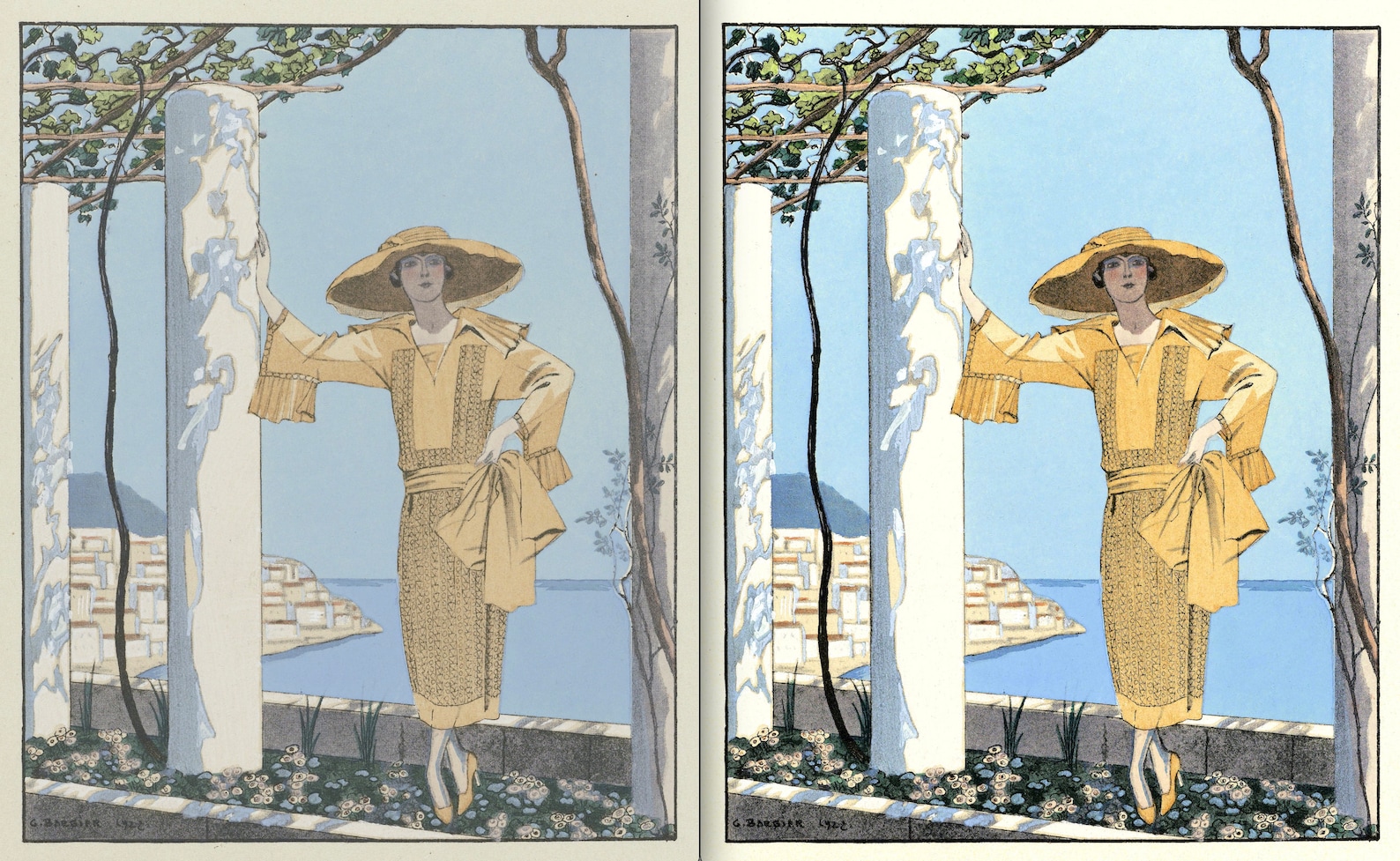 George Barbier Vol. 1 Restored High Resolution Image/printable - Etsy